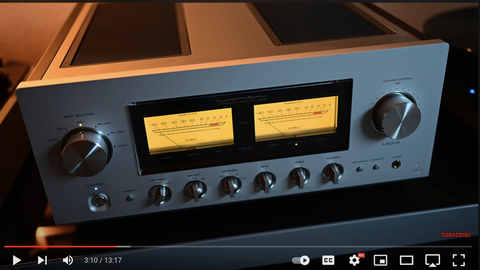The Luxman 595 ASE Review. The Last Class A?
