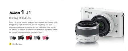 FIRE SALE! Nikon J1 and TWO lenses, $229 at B&H Photo | Steve Huff Hi ...