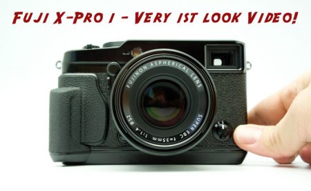 First Look Video of the Fuji X-Pro 1 and all of the lenses | Steve Huff ...