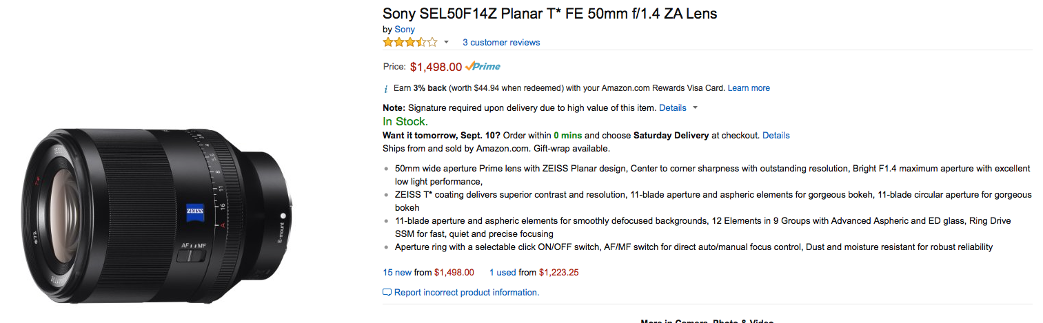 The Canon 50L f/1.2 and the Zeiss 50 1.4 on the Sony A7RII | Steve Huff ...