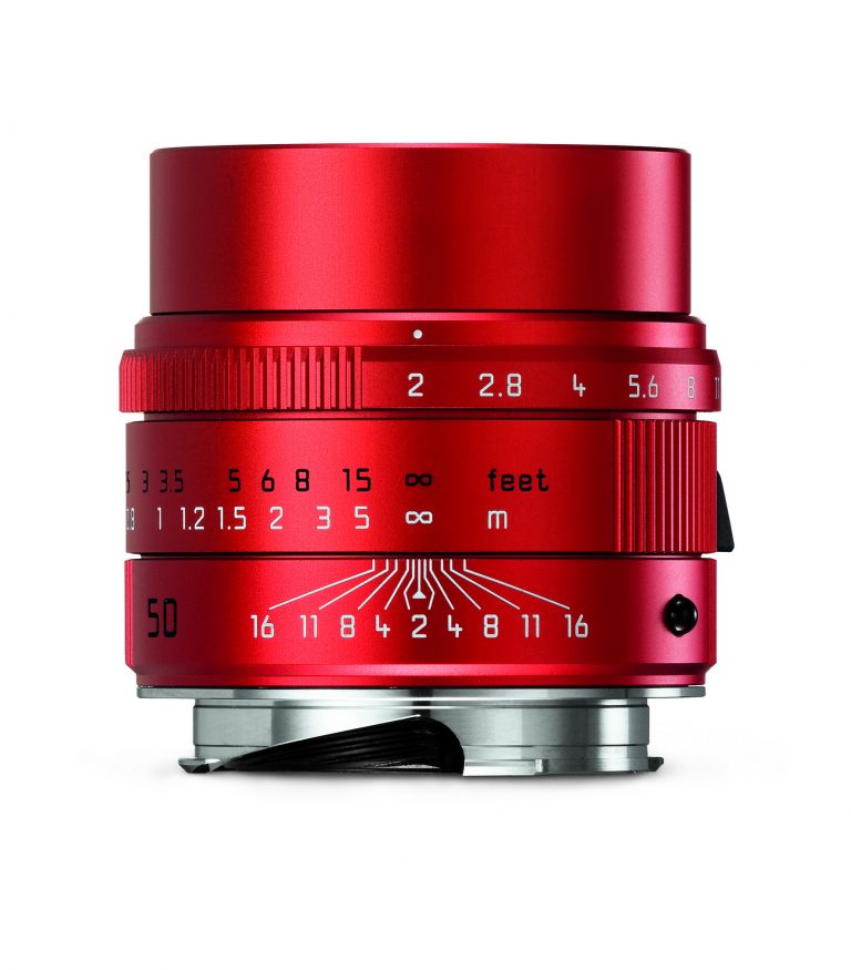 Leica 50mm f/2 APO Lens now in Dazzling Red Anodized Finish | Steve ...