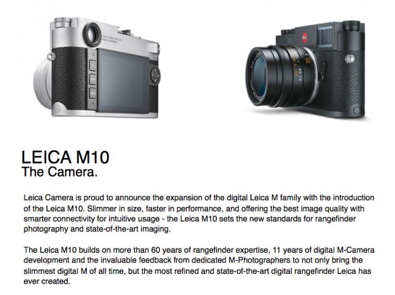 The new Leica M10 is Here! My Review in Photos and Video. | Steve Huff ...
