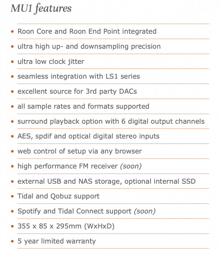 The Grimm MU1 Review. The Magic Audiophile Streamer.