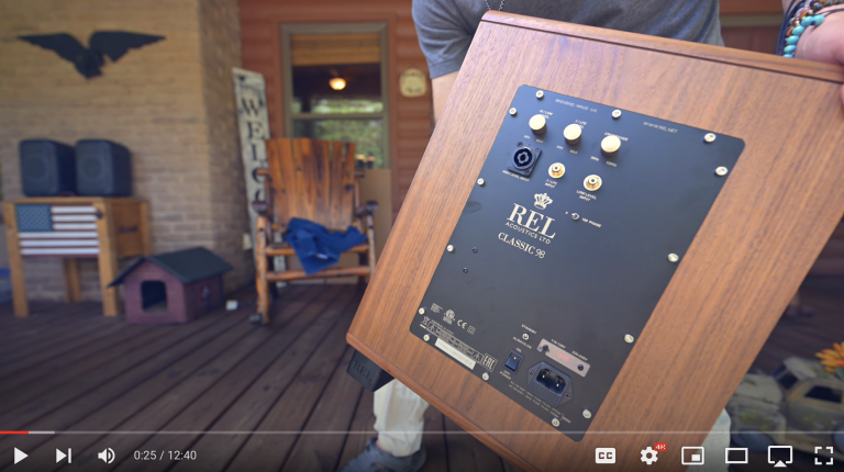 The REL Classic 98 Subwoofer Review. Vintage Modern. | Steve Huff Hi-Fi ...