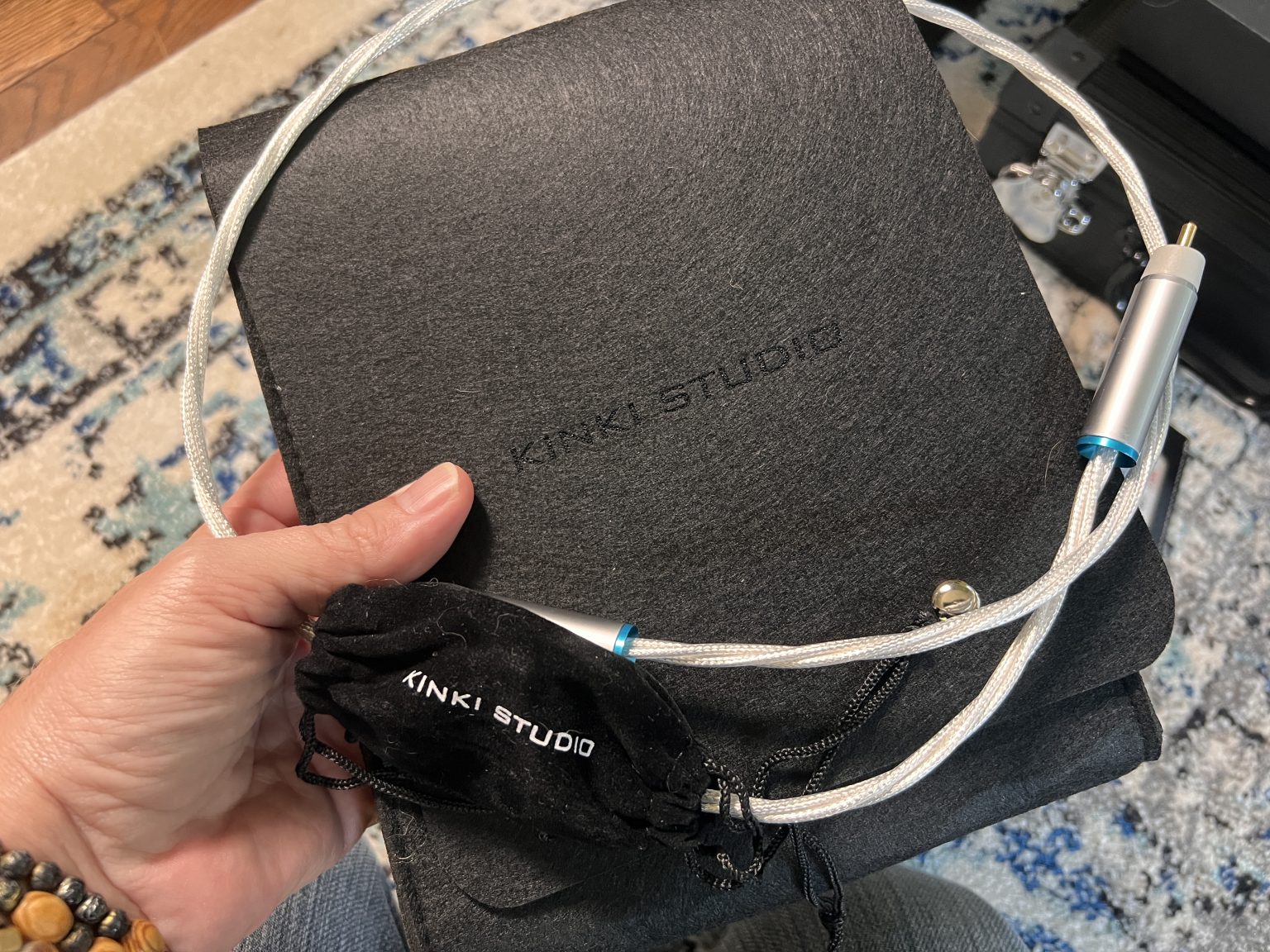 Kinki Studios Earth Cables for your HiFi are the REAL DEAL.