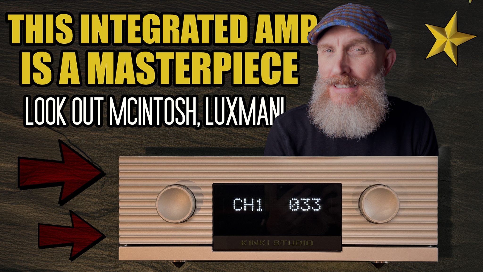 The Dazzle Integrated Amp is the Definition of a Flagship.